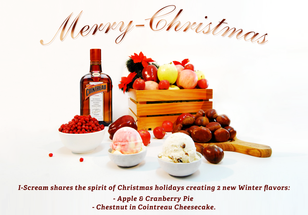 Christmas Holidays Themed Gelato Flavors 2017 - Iscream limited